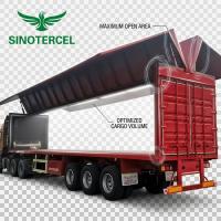 China Red Wingspan Semi Trailer 40000 Kg Semi Transport Trailer for sale