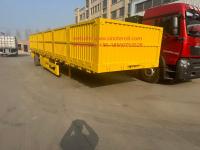 China Pallet Transport Sidewall Semi Trailer  Cargo Container Trailer Customization The boxboard can be disassembled for sale