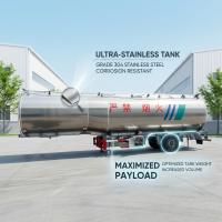 China 25cbm Propane Semi Trailer With 1 Units Tire Carrier for sale