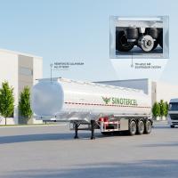 China 6mm Steel Sheet/Q235 End Plate Fuel Tank Semi Trailer with 50 90 King Pin and Market for sale