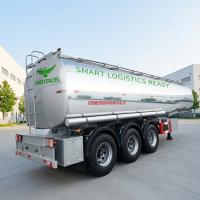China 50000L Semi Water Tanker 80T Lng Semi Trailer Normal Suspension for sale