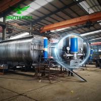 China Tri Axle Fuel Tanker Semi Trailer 50 Tons - 80 Tons Semi Tanker for sale