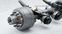 China 13 Ton Semi Trailer Axle Superior Load Bearing Capacity For Heavy Hauls for sale