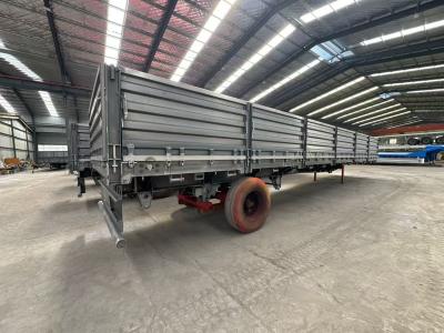 China Pallet Transport Sidewall Semi Trailer  Cargo Container Trailer The side panels can be lowered for sale