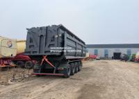 China 4 Axles tipper semi trailer featuring Fuwa Or Equivalent axlebrand perfect solution for construction site material delivery for sale