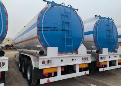 China Heavy Duty Fuel Tank Semi Trailer with 30000L-50000L Capacity, 6mm Q235 Steel Construction, and 3-Axis Circular Reduction for sale