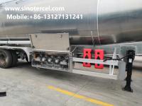 China Fuel Tank Semi Trailer 40 Cubic Meters LML9400GYY for sale