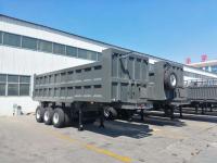 China High Efficiency 49CBM 3-Axle Tipper Trailer with Reliable FUWA Axles & 12.00R20 Tires for sale