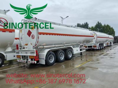 China 45,000 Liters fuel tanker semi trailer for sale