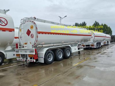 China Semi Tanker Trailer Pentane Semi Trailer 3 axles 30CBM -60CBM Material can be customized for sale
