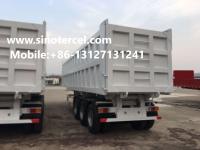 China Heavy Duty Hydraulic Tipper Semi Trailer Safe Transportation 30-50 Tons for sale