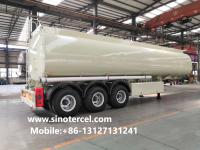 China 30000L-50000L Lpg Semi Tanker Trailer 3 Axles Customized White for sale