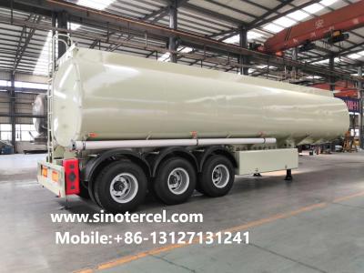 China 30000L-50000L Lpg Semi Tanker Trailer 3 Axles Customized White for sale