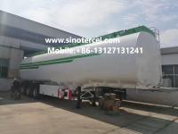 China 40000L-60000L Lpg Semi Tanker Trailer 3 Axles Customized White for sale