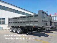 China 40-60T Tipper Semi Trailer 3 Axles Semi Tipper Trailer for sale