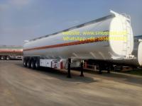 China Semi Tanker Trailer Semi Trailer 3 axles 30CBM -60CBM can be customized Carbon steel for sale