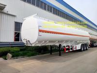 China Semi Tanker Trailer Semi Trailer 3 axles 30CBM -60CBM can be customized Carbon steel for sale