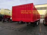 China Box Semi Trailer Personalized Enclosed Semi Trailer for sale