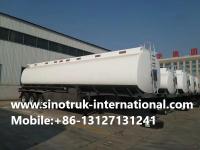 China Semi Tanker Trailer Pentane Semi Trailer 3 axles 30CBM -50CBM Material can be customized White for sale