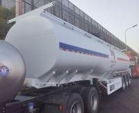 China 3-axle oil tank semi-trailer  45000L for sale