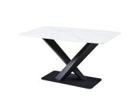 China Stylish Slate Dining Table , Marble Top Rectangular Dining Table for sale
