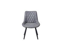 China Vintage Rustic Industrial Upholstered Dining Chairs for sale