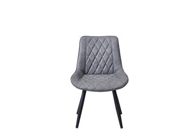 China Vintage Rustic Industrial Upholstered Dining Chairs for sale