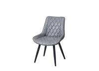 China Vintage Rustic Industrial Upholstered Dining Chairs for sale