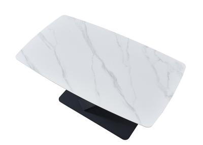 China Marble Stone Slab Fashionable Slate Dining Table for sale