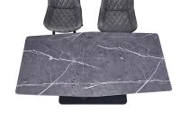 China Abrasion Resistance Rock Slate Hotel Dining Table for sale