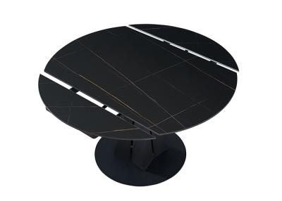 China ISO9001 Minimalist Restaurant Circle Marble Dining Table for sale