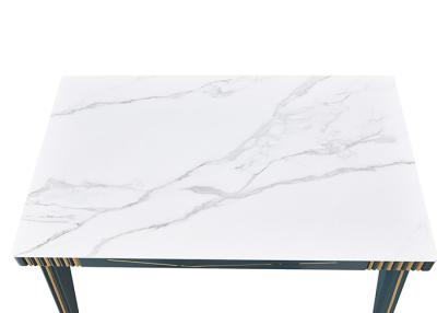 China Modern Solid Wood Marble Rock Slate Dining Table for sale