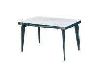 China Modern Solid Wood Marble Rock Slate Dining Table for sale