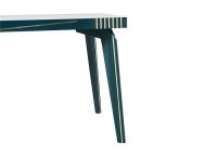 China Modern Solid Wood Marble Rock Slate Dining Table for sale