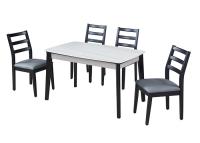China Simple Modern Rock Board 130x80x76cm Slate Dining Table for sale