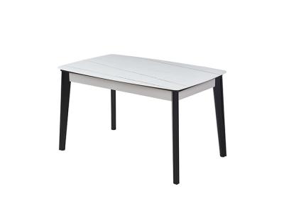 China Simple Modern Rock Board 130x80x76cm Slate Dining Table for sale