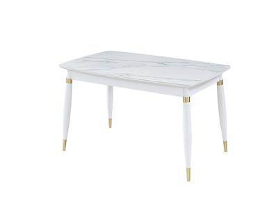 China Light Luxury Style 130cmx80cmx76cm Slate Dining Table for sale