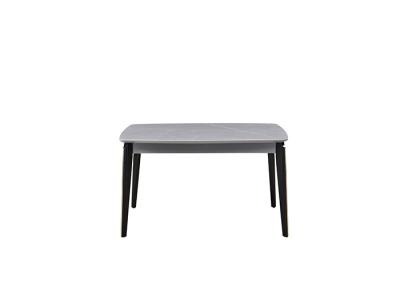 China Rectangular Density Board Stylish Modern Dining Table for sale