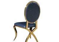 China Anti Oxidation Banquet Upholstered Cafe Chairs for sale
