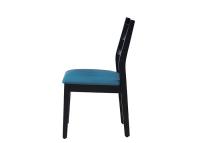 China Modern Light Luxury Comfortable Upholstered Dining Chairs for sale