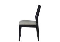 China Fashion Rubber Wood Sponge Padded Dining Room Chairs for sale