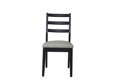 China Fashion Rubber Wood Sponge Padded Dining Room Chairs for sale