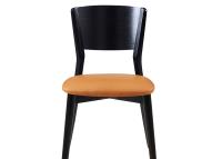 China Fashion Wood And Upholstered Dining Chairs Restaurant Modern for sale