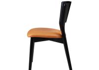 China Fashion Wood And Upholstered Dining Chairs Restaurant Modern for sale