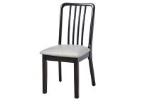 China Artificial Leather Sponge Wooden Upholstered Chairs , Upholstered Side Chairs Without Arms for sale