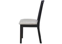 China Artificial Leather Sponge Wooden Upholstered Chairs , Upholstered Side Chairs Without Arms for sale
