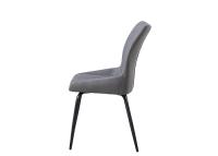 China Iron Art Restaurant Upholstered Seat Dining Chairs for sale