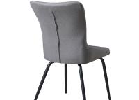 China Iron Art Restaurant Upholstered Seat Dining Chairs for sale
