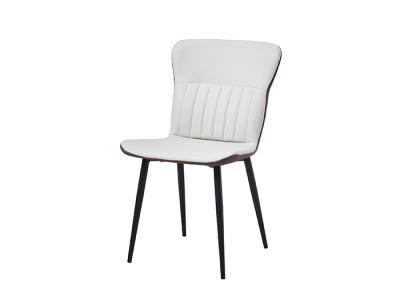 China Restaurant 4 Upholstered Dining Chairs , Modern Upholstered Chairs for sale
