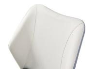 China Office Fashion Gray Upholstered Dining Room Chairs for sale